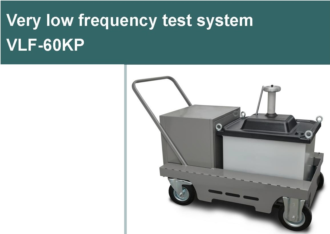 VERY LOW FREQUENCY TESTER FOR HIGH VOLTAGE CABLES VLF-60KP